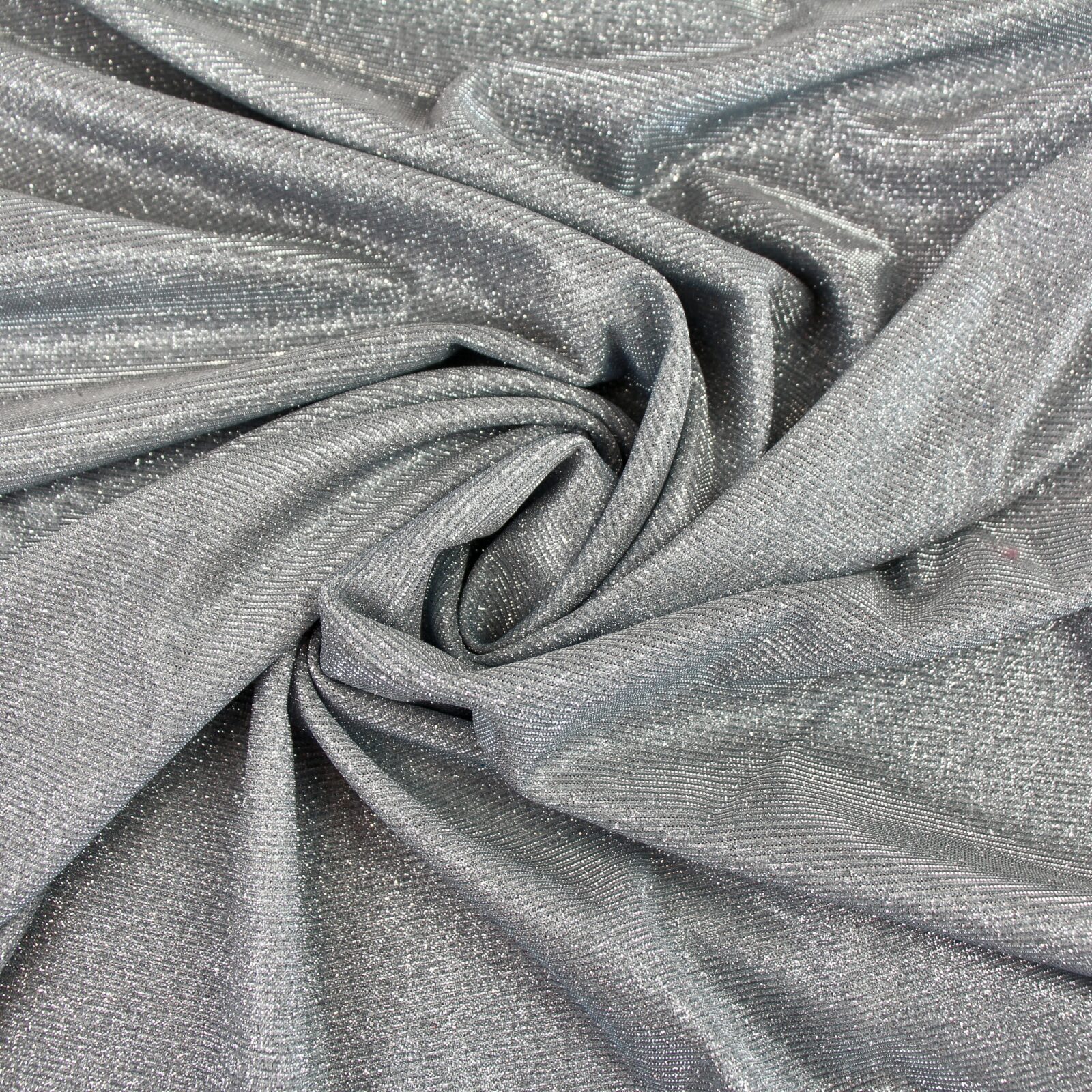 Silver Stretch Sparkle | Wildbird Fabric