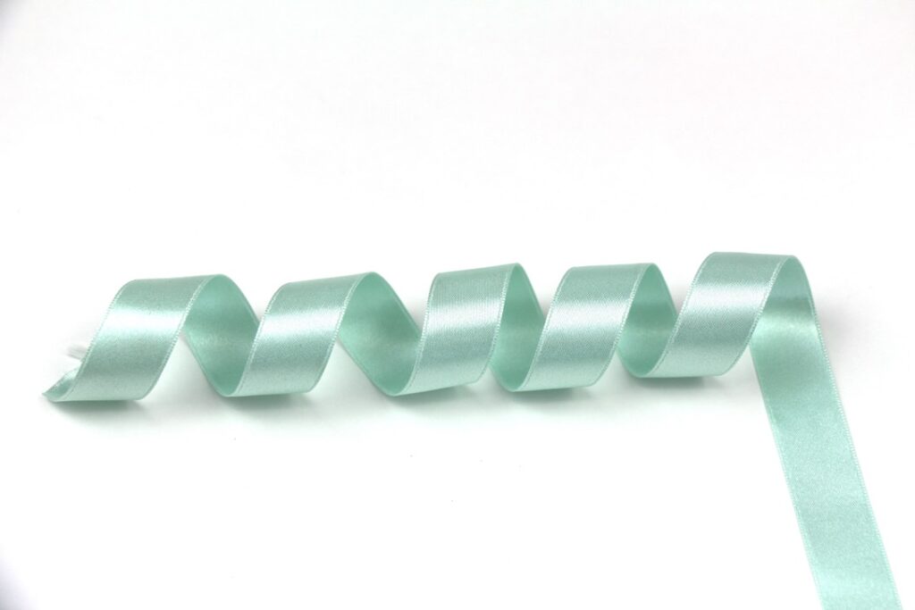 Mint Satin Ribbon 6/8″ | Wildbird Fabric