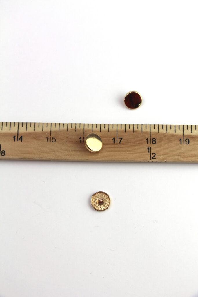 Rose Gold Button | Wildbird Fabric