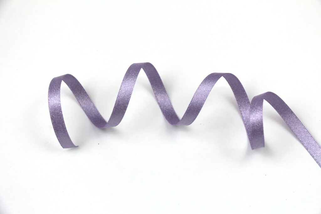 Lavender Shimmer Ribbon 3/8″ | Wildbird Fabric