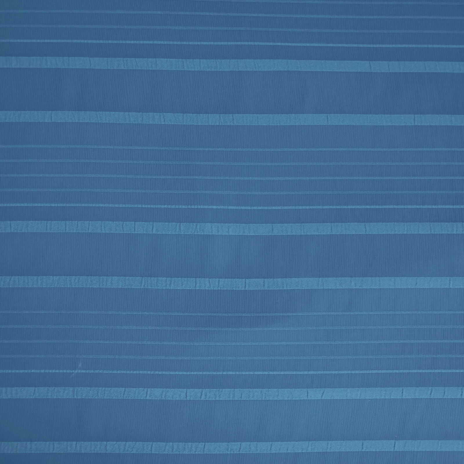 Alpine Blue Crinkle Stripe Fabric | Wildbird Fabric
