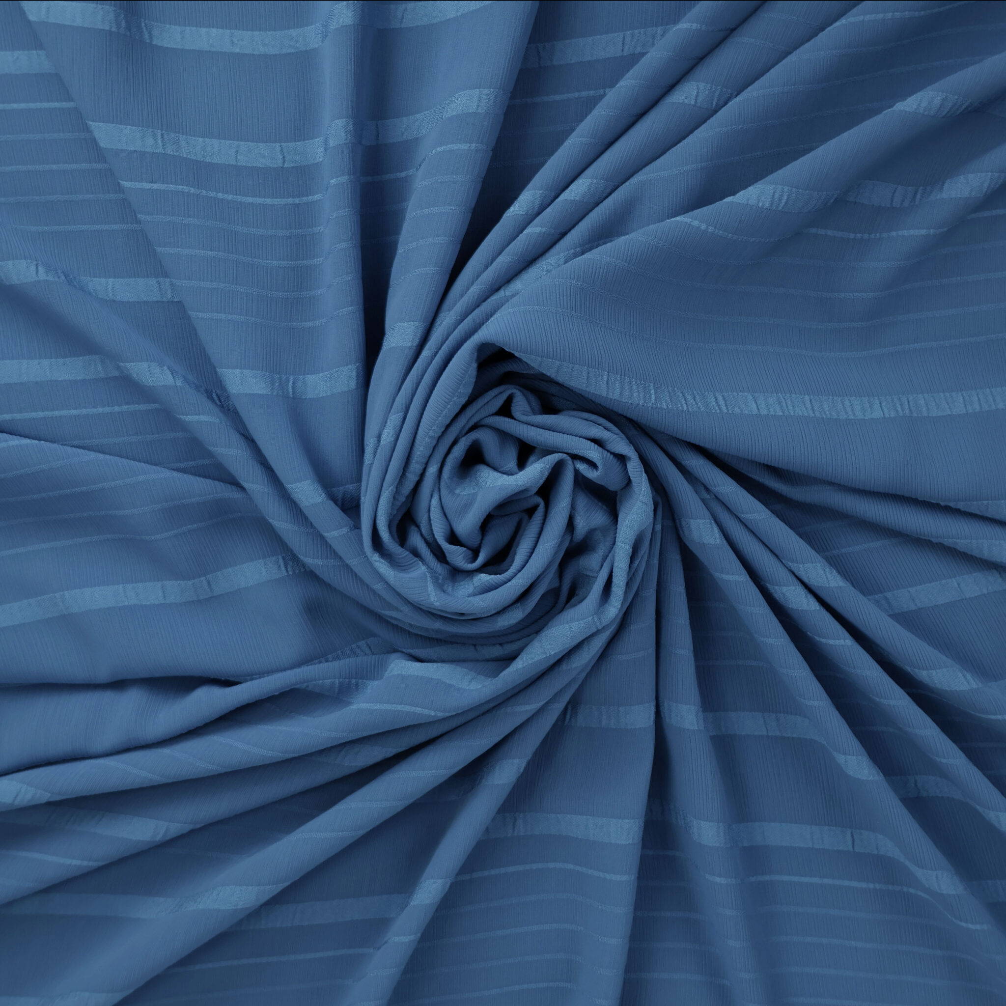 Shimmer Scarf with Fringe – Alpine Blue | Wildbird Fabric