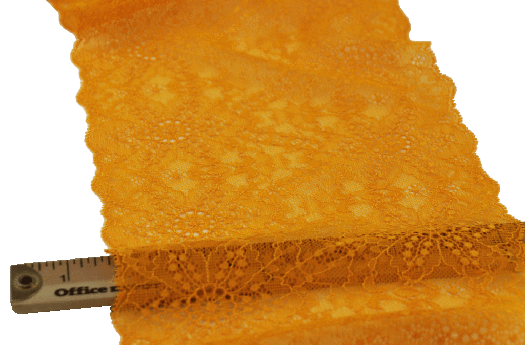 Autumn Gold Wildflower Lace | Wildbird Fabric