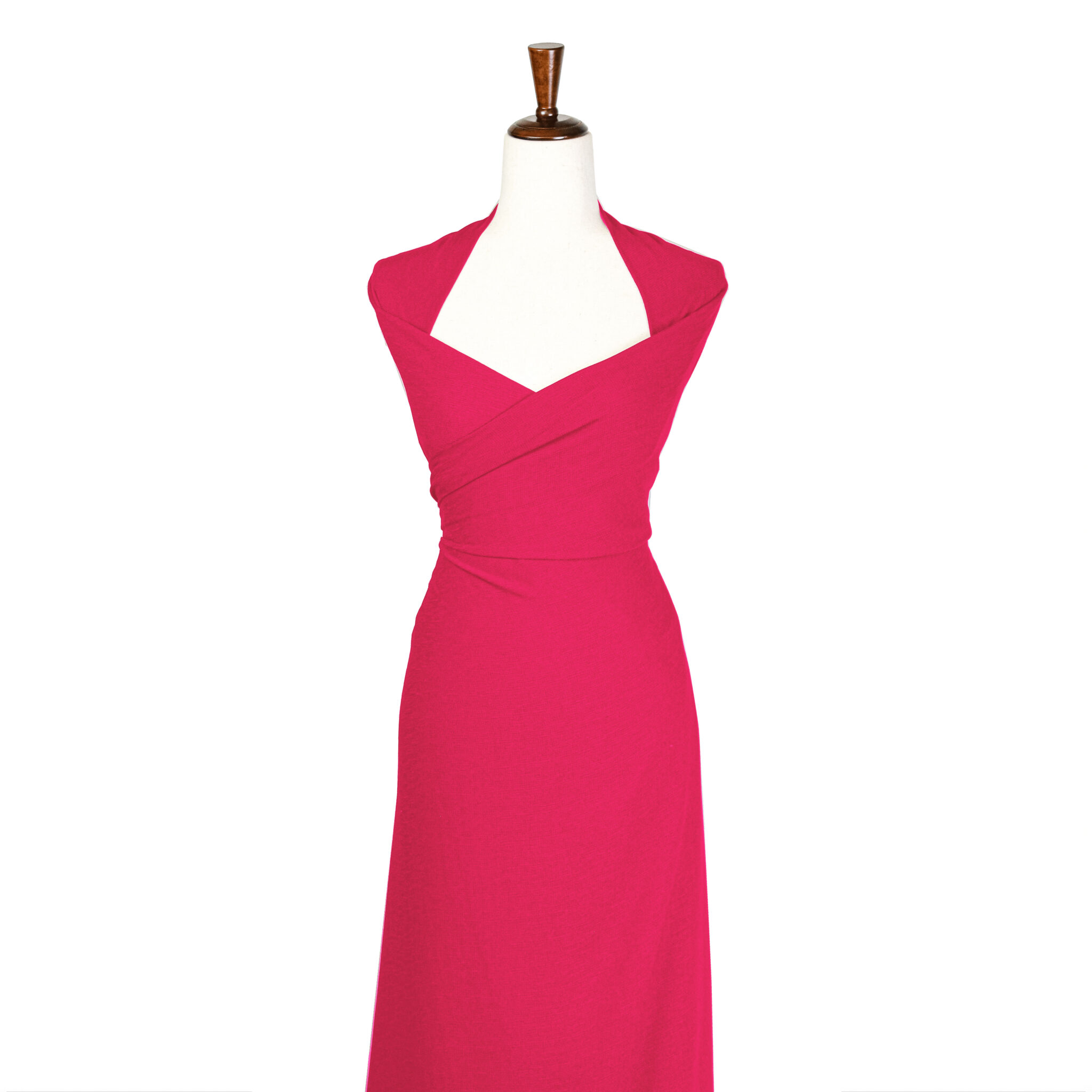 Bark Crepe – Raspberry | Wildbird Fabric