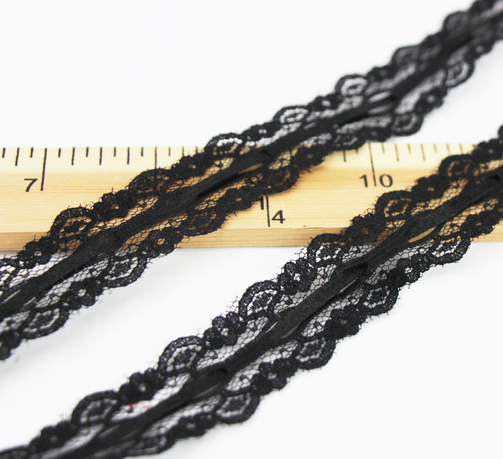 Black Jasmine Lace | Wildbird Fabric