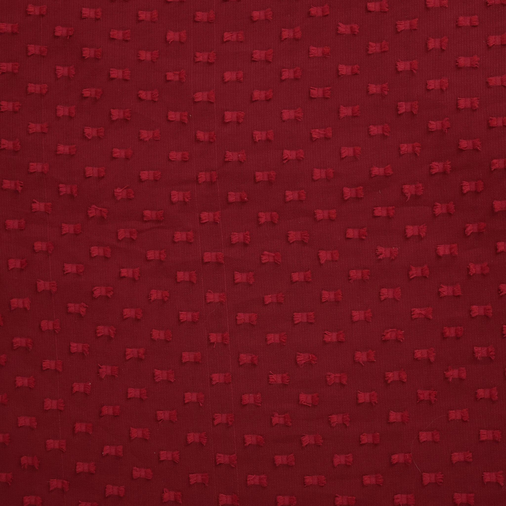 Bow Texture – Chili Red | Wildbird Fabric