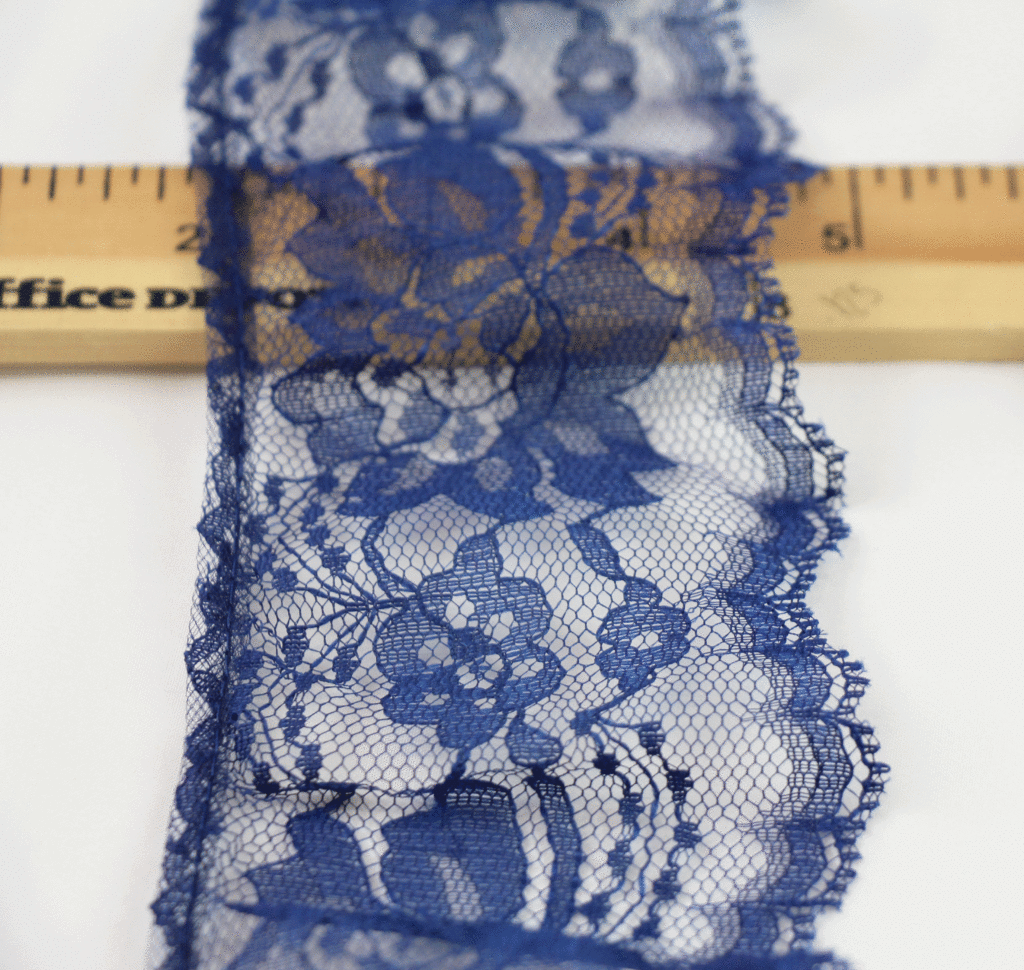 Bright English Blue Lace | Wildbird Fabric