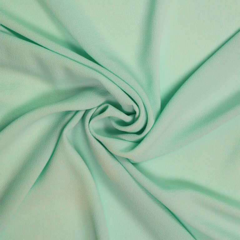 Bubble Crepe – Bright Mint | Wildbird Fabric