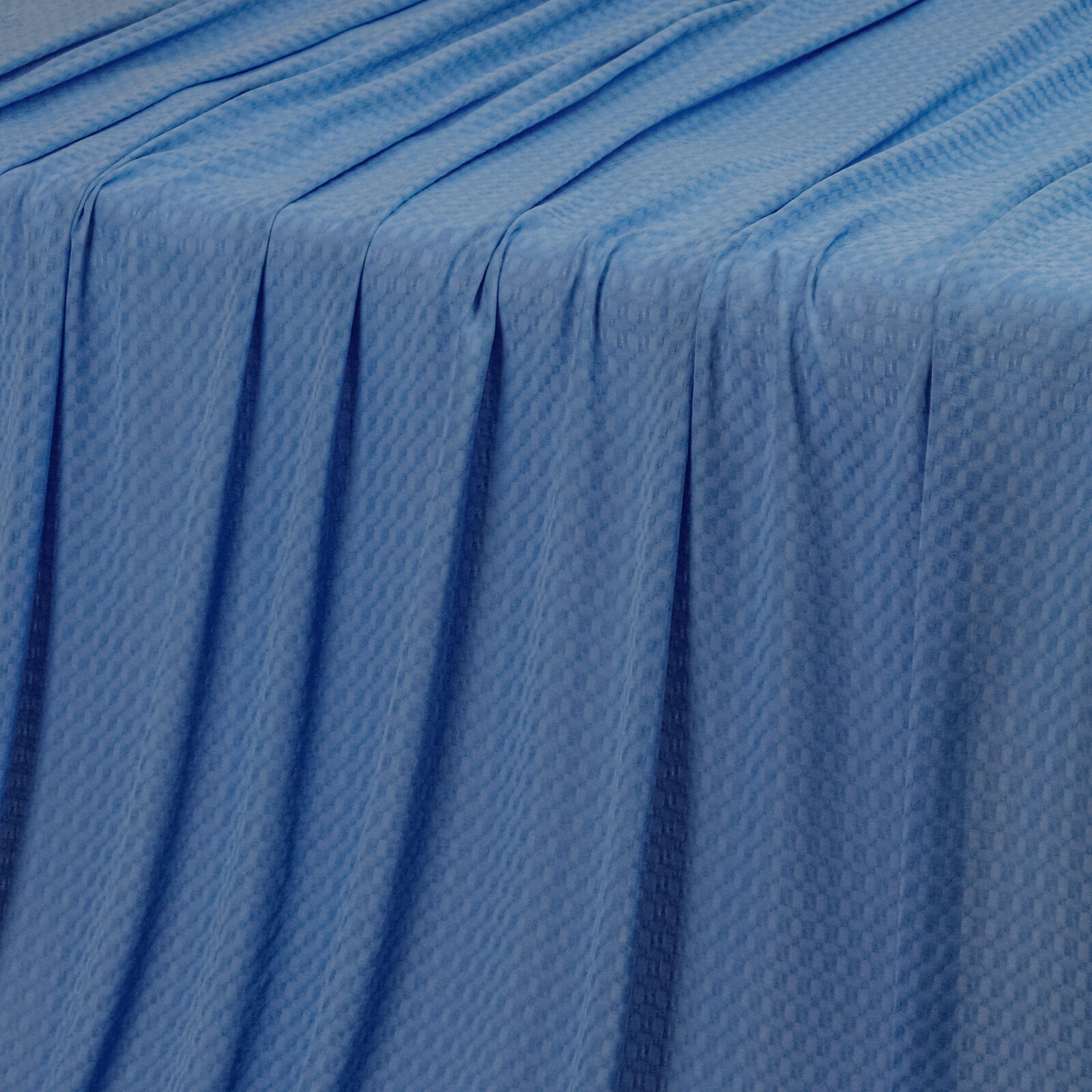 Checkerboard Texture – Wedgewood | Wildbird Fabric