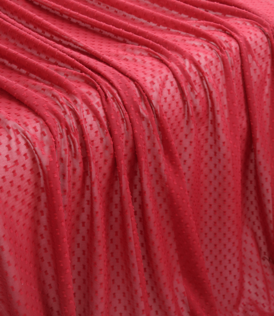 Bow Texture – Chili Red | wildbirdfabric
