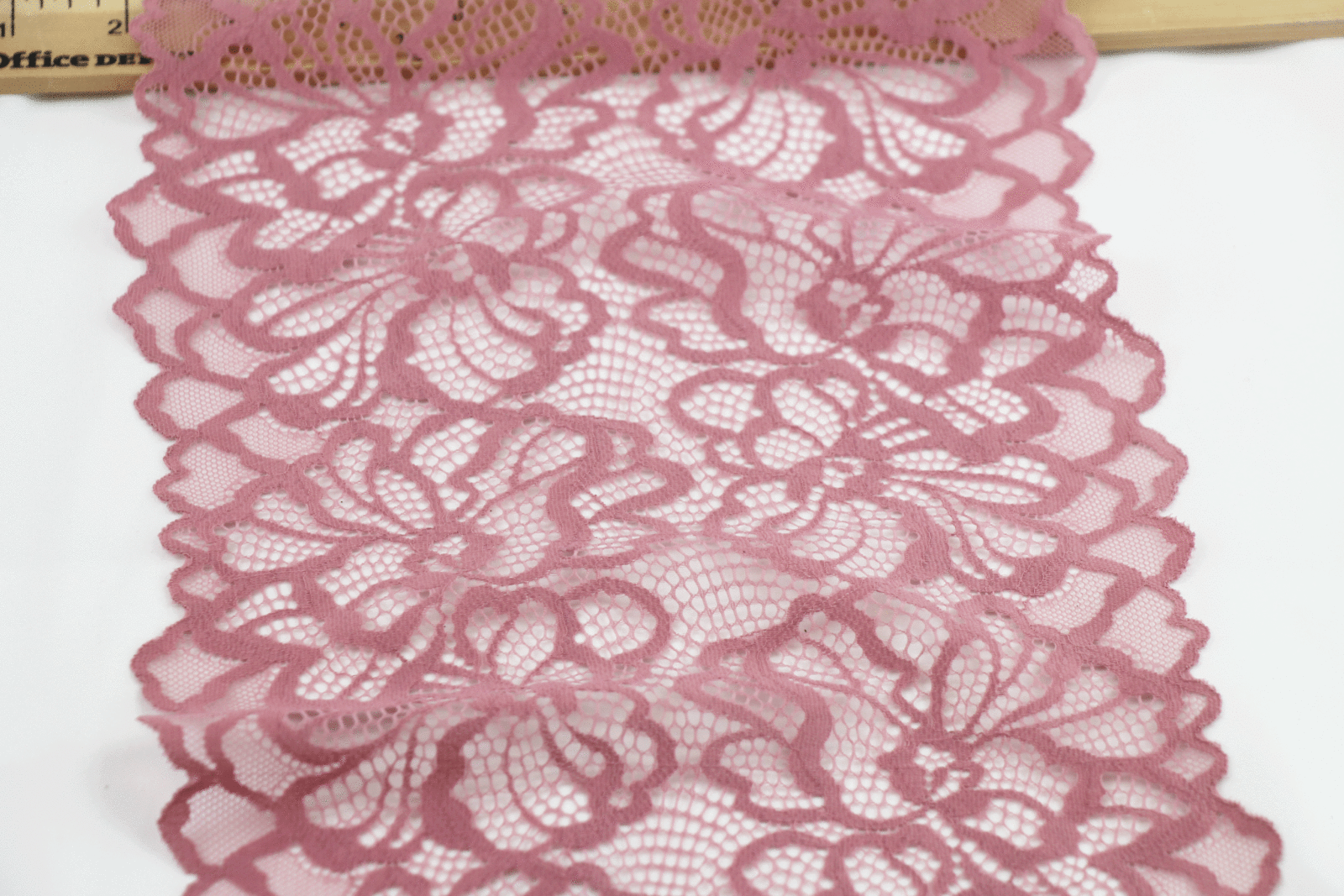 Dark Rose Lace | Wildbird Fabric