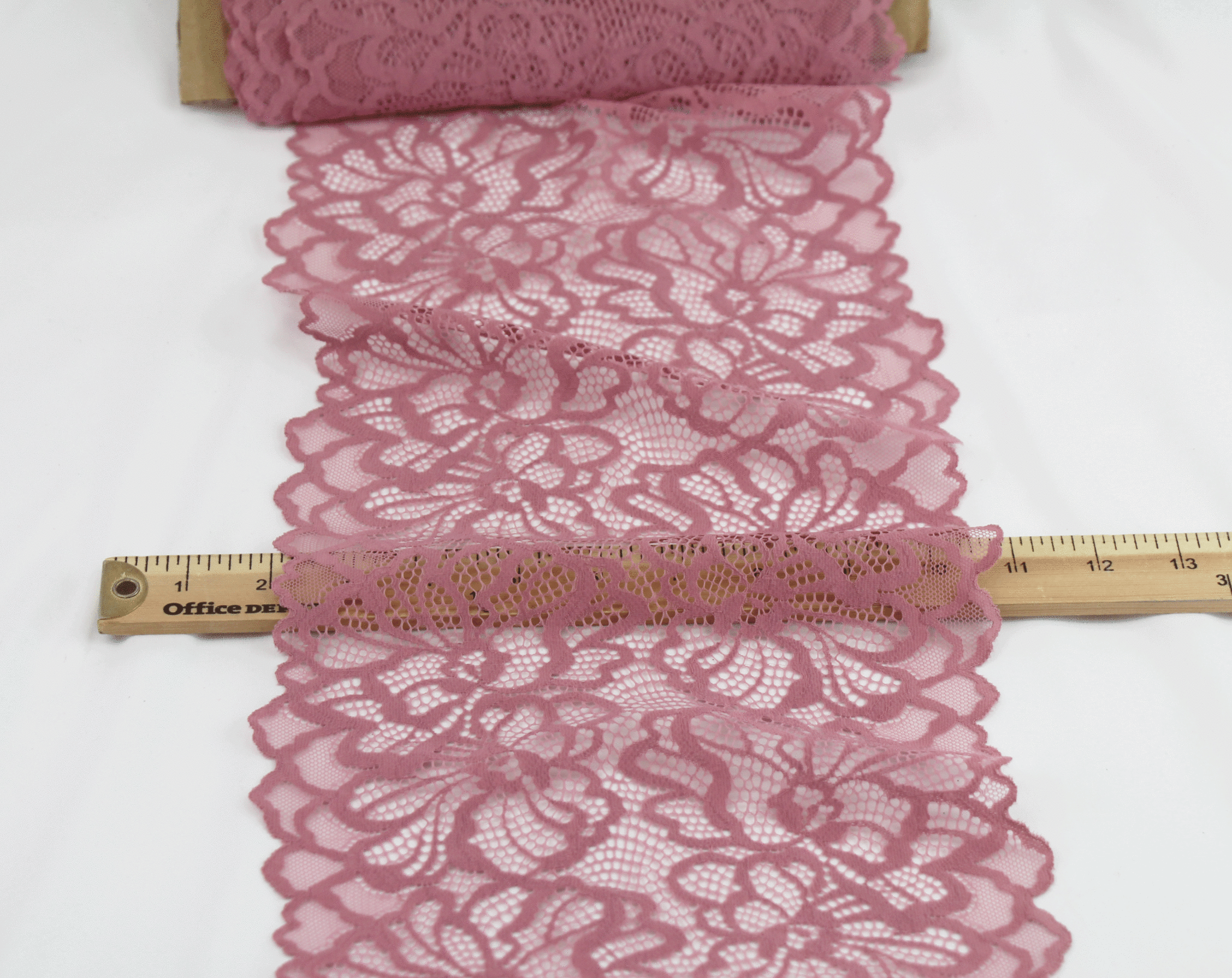 Dark Rose Lace | Wildbird Fabric