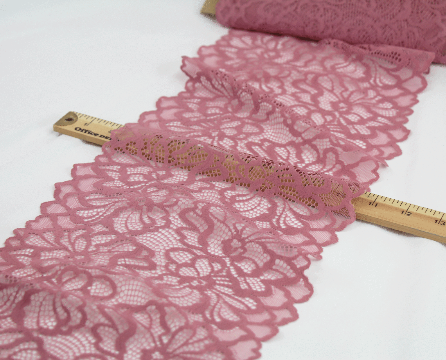 Dark Rose Lace | Wildbird Fabric