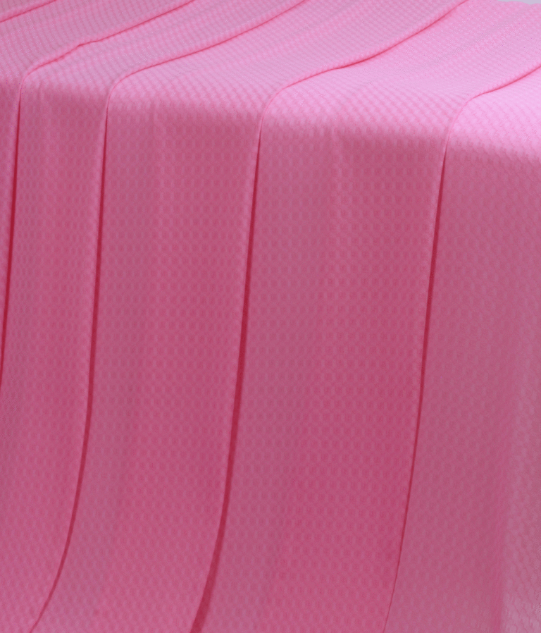 Checkerboard Texture – Dawn Pink | Wildbird Fabric