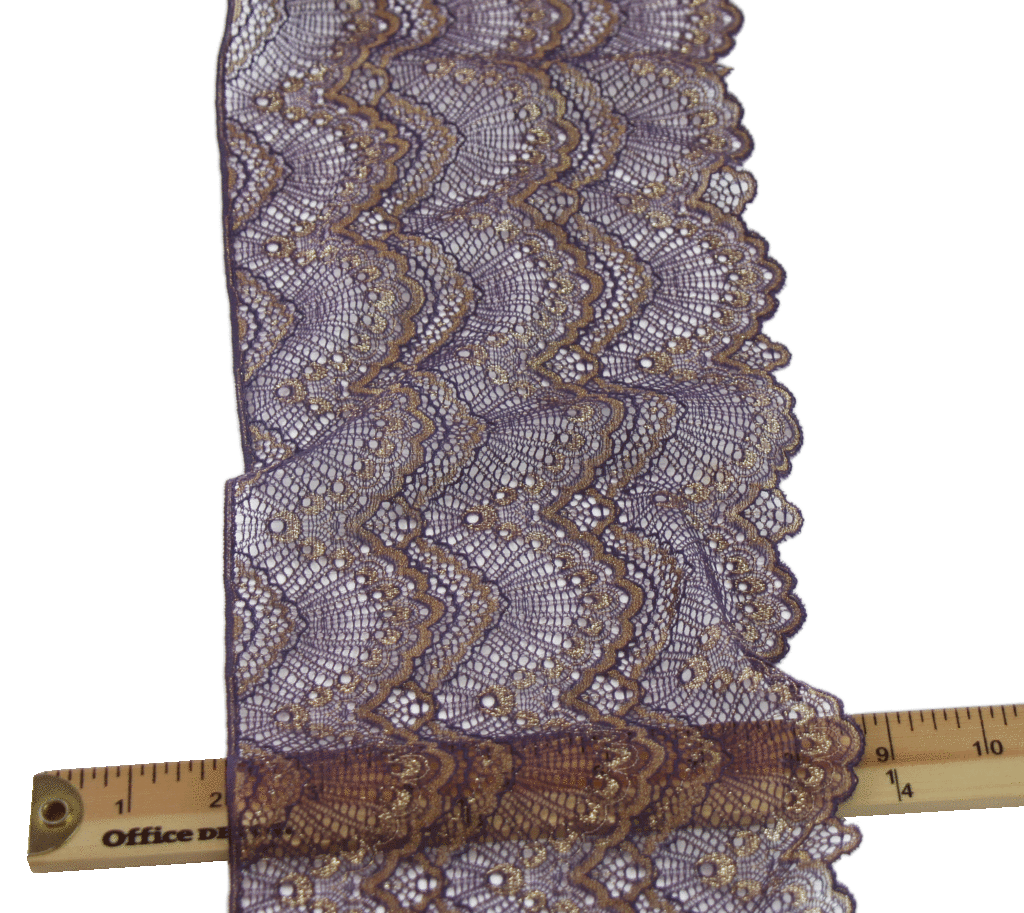 Dusty Periwinkle lace | Wildbird Fabric