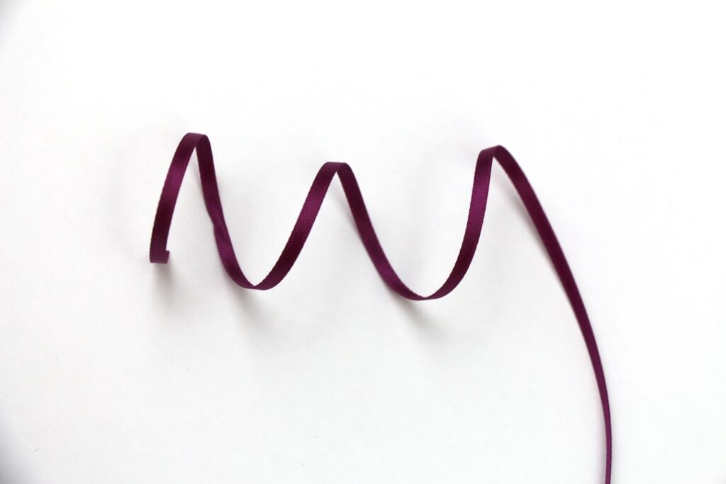 Magenta Satin Ribbon 1/8″ | Wildbird Fabric