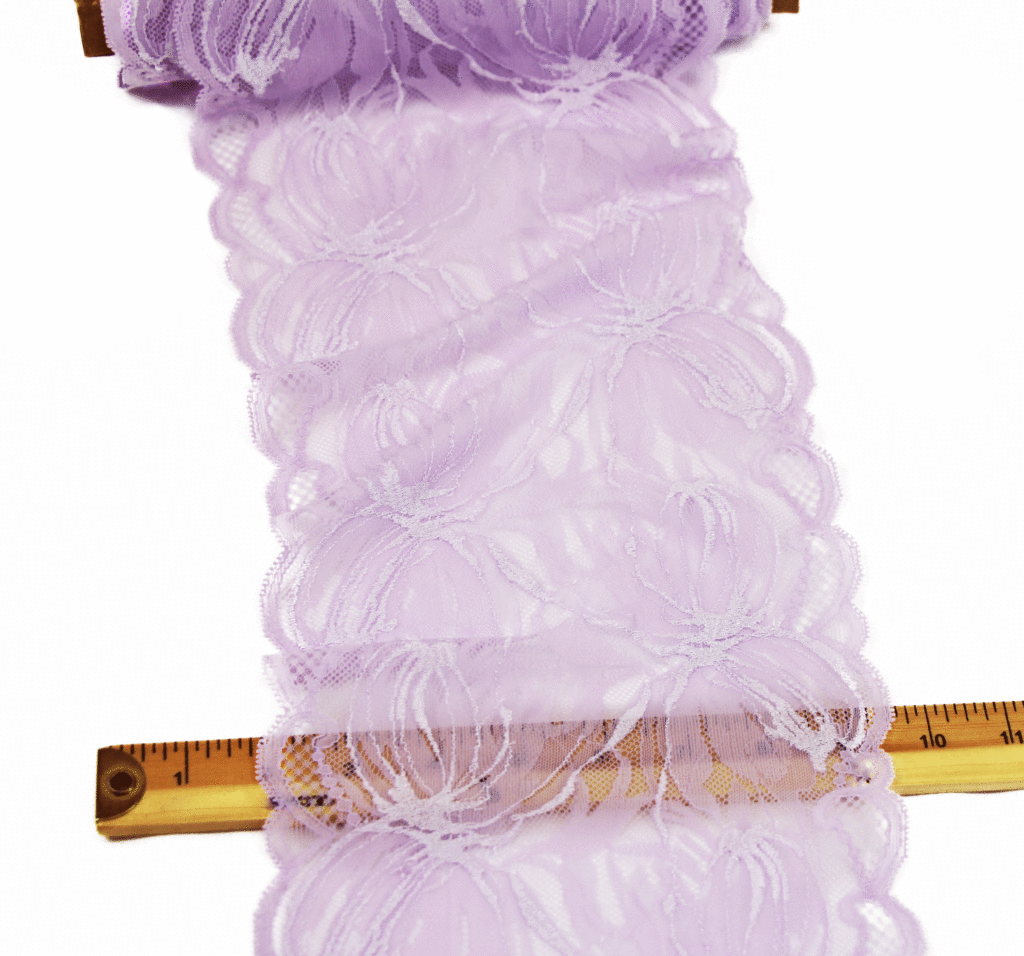 Lavender Tulip Lace | Wildbird Fabric