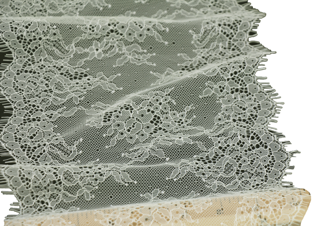 Light Goldenrod Yellow French Lace | Wildbird Fabric