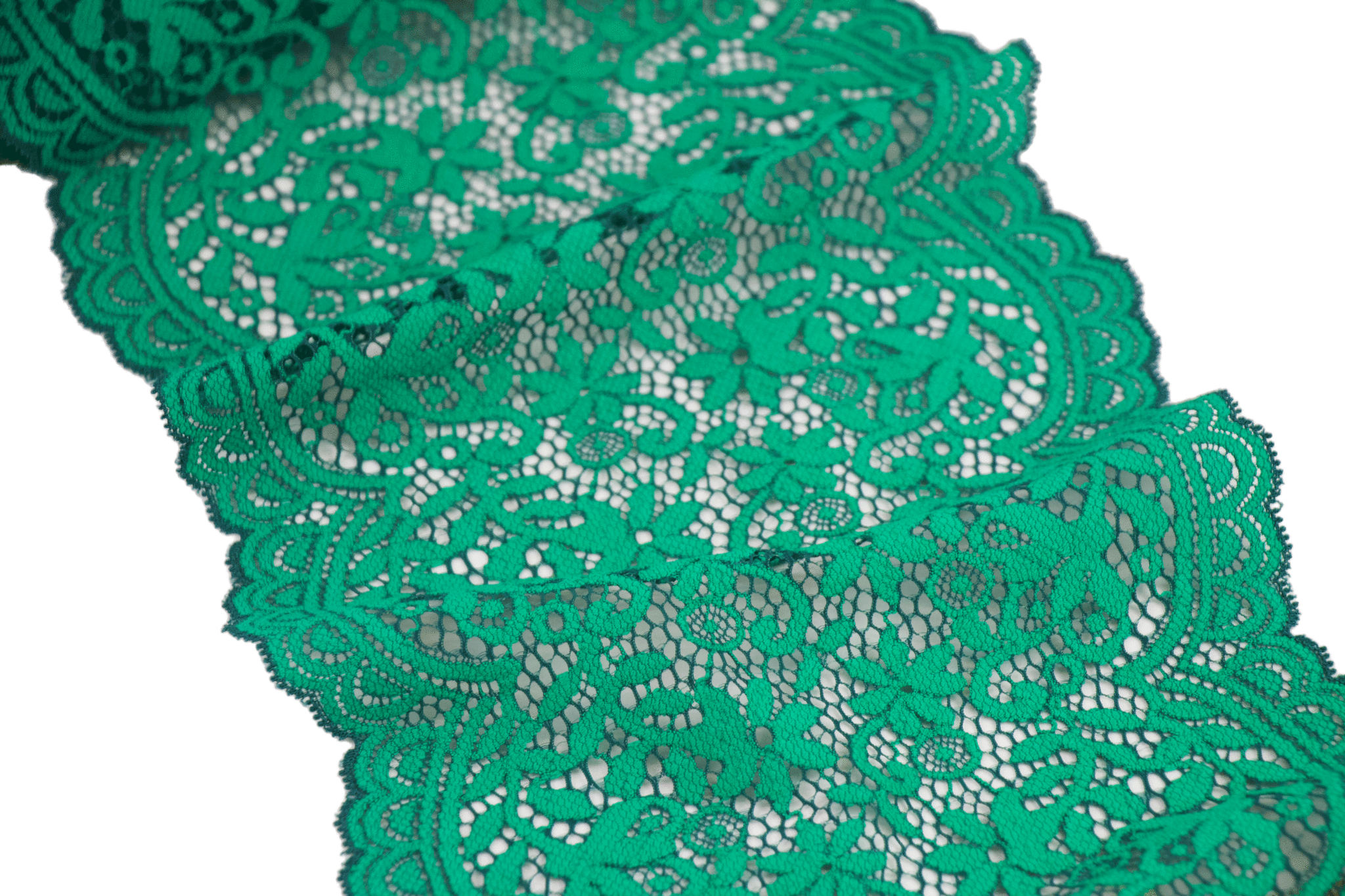 Marine Aqua Lace | Wildbird Fabric