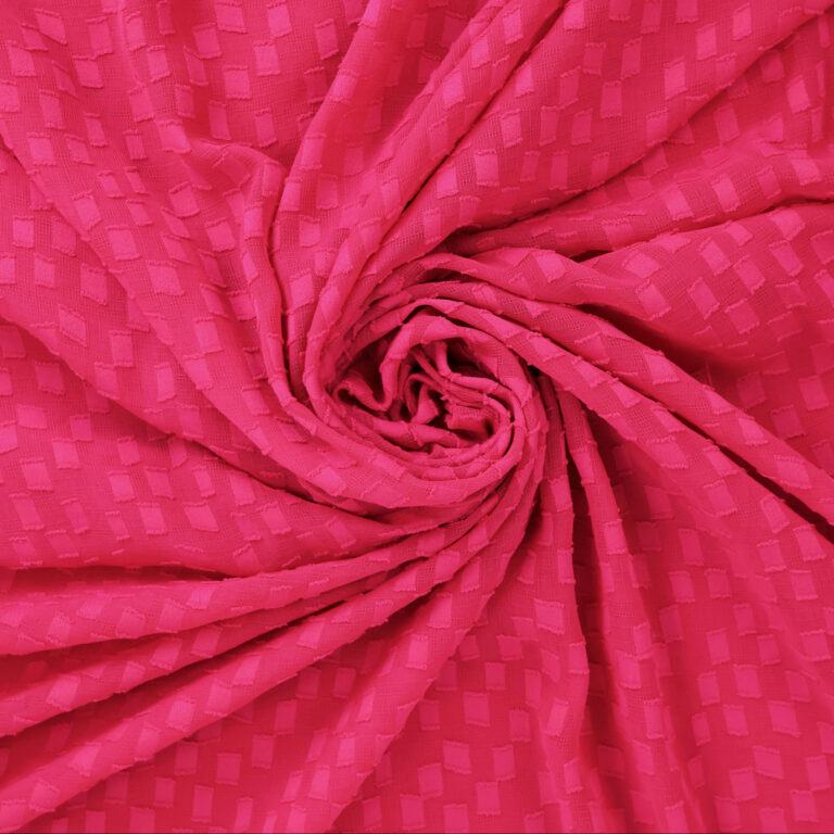 Bark Crepe – Raspberry | Wildbird Fabric