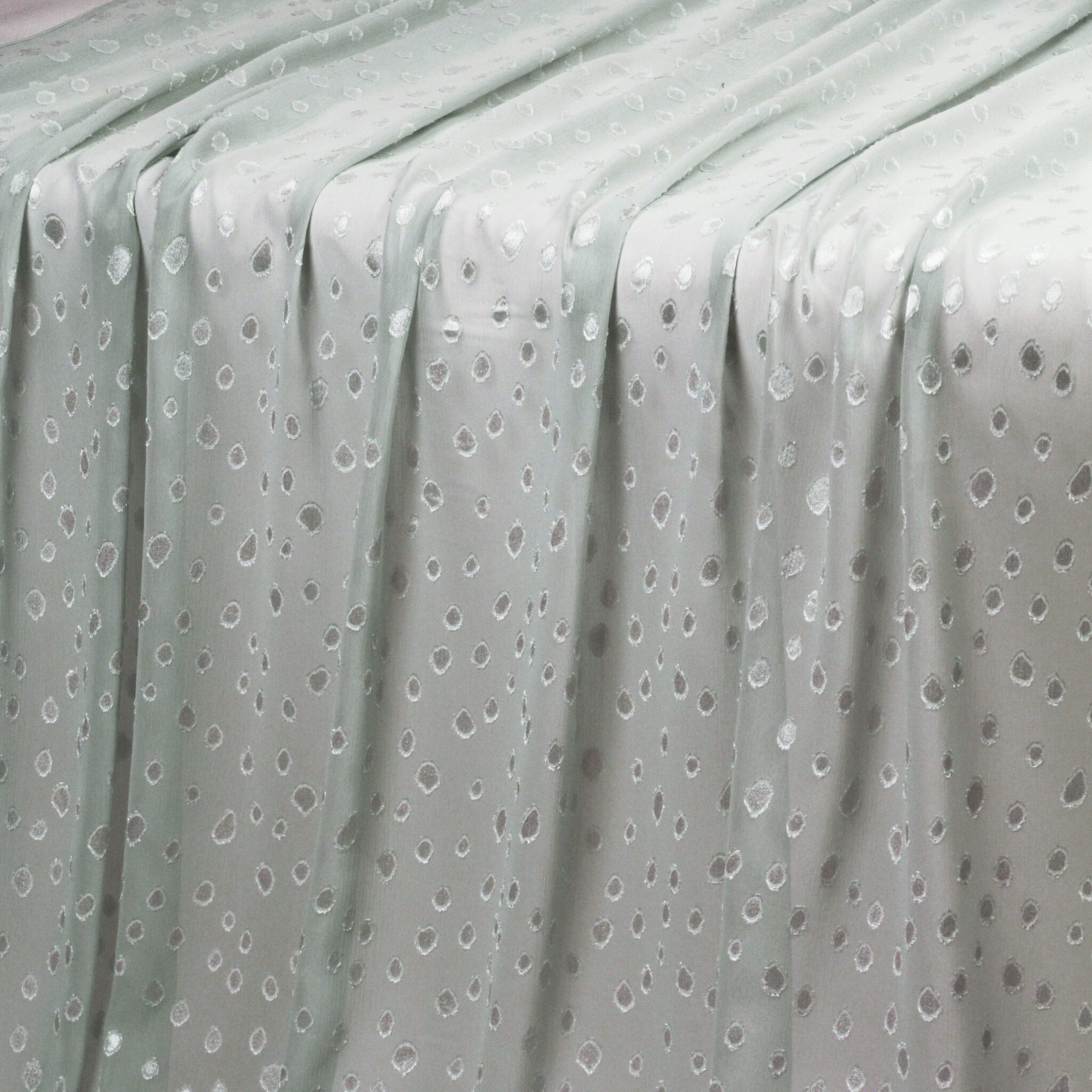 Satiny Dot Texture – Mist Grey | Wildbird Fabric