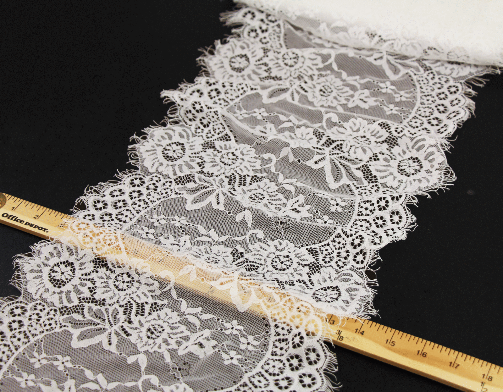 Off-White French Lace | Wildbird Fabric