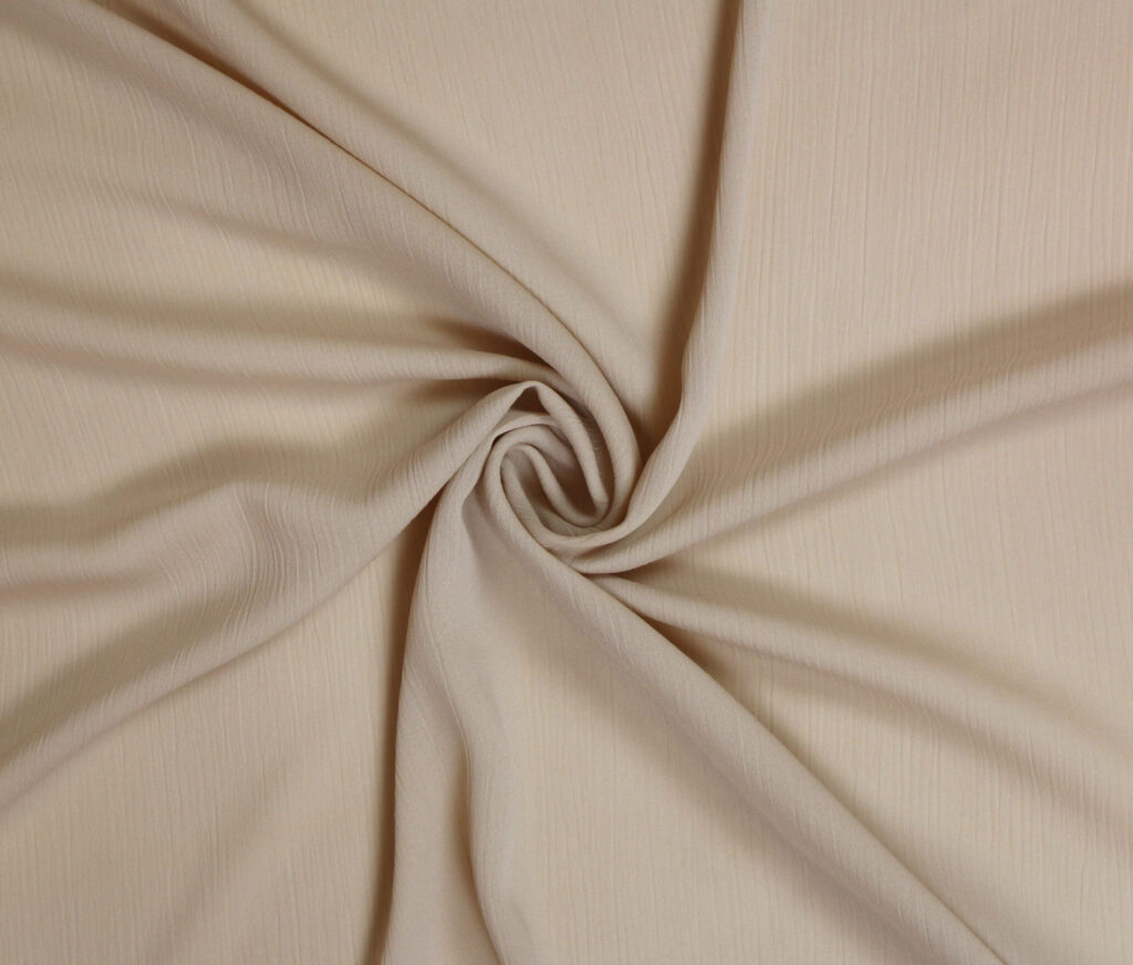 Camel Crinkle Georgette Fabric | Wildbird Fabric