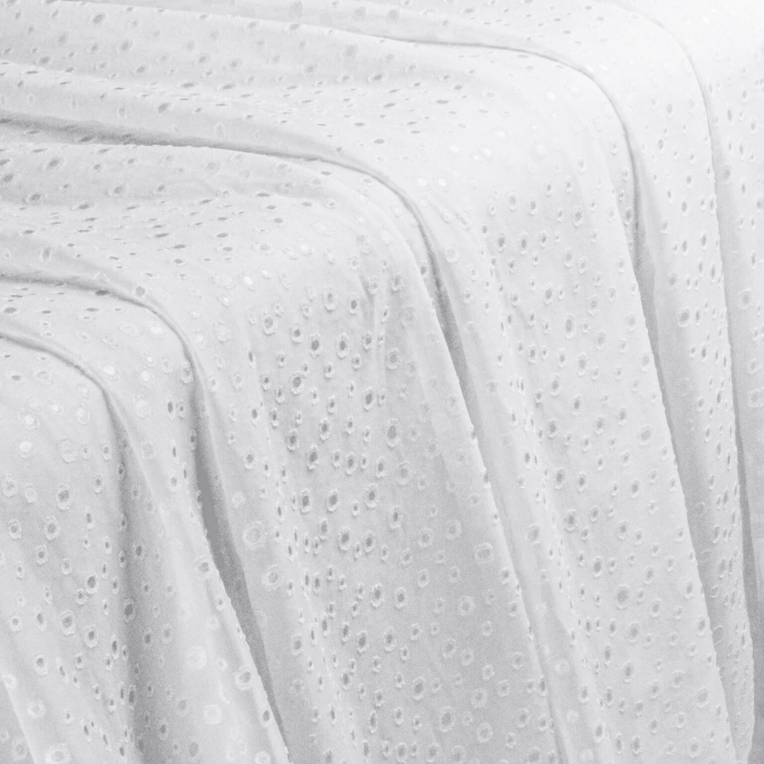 Shiny Dot Texture – White | Wildbird Fabric