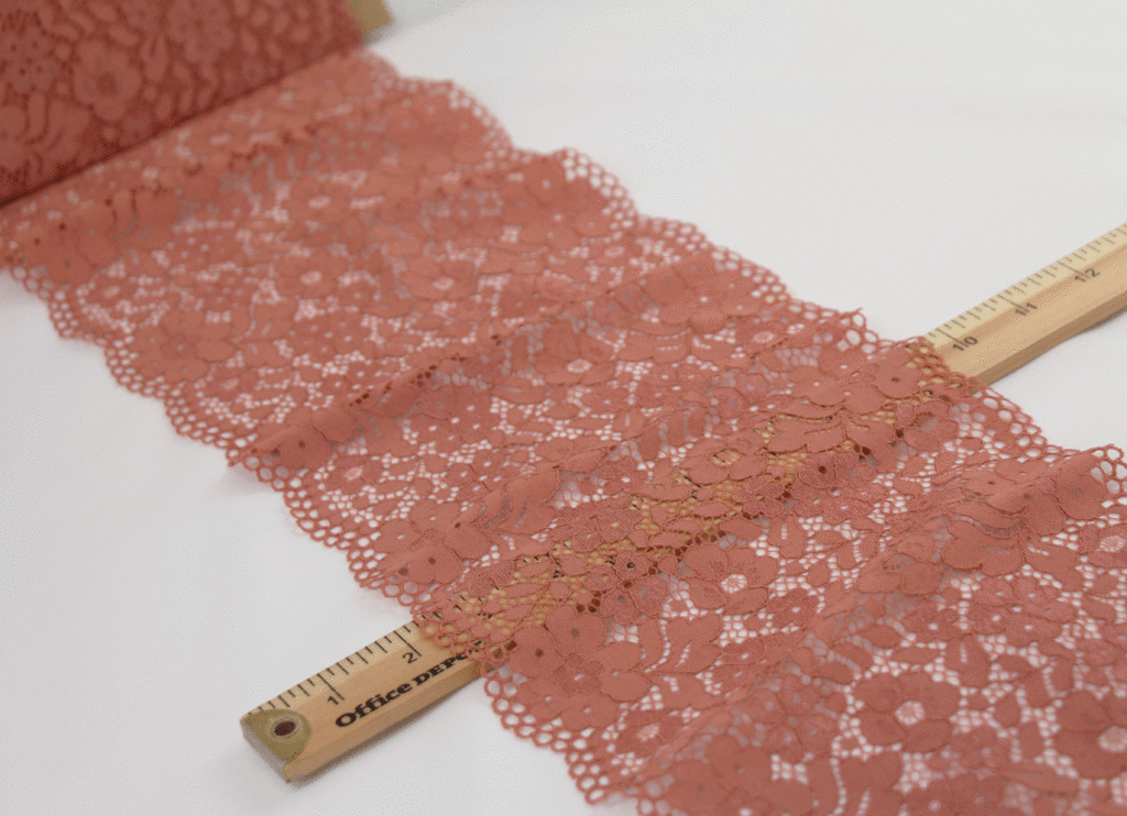Spicy Rosewood Lace | Wildbird Fabric