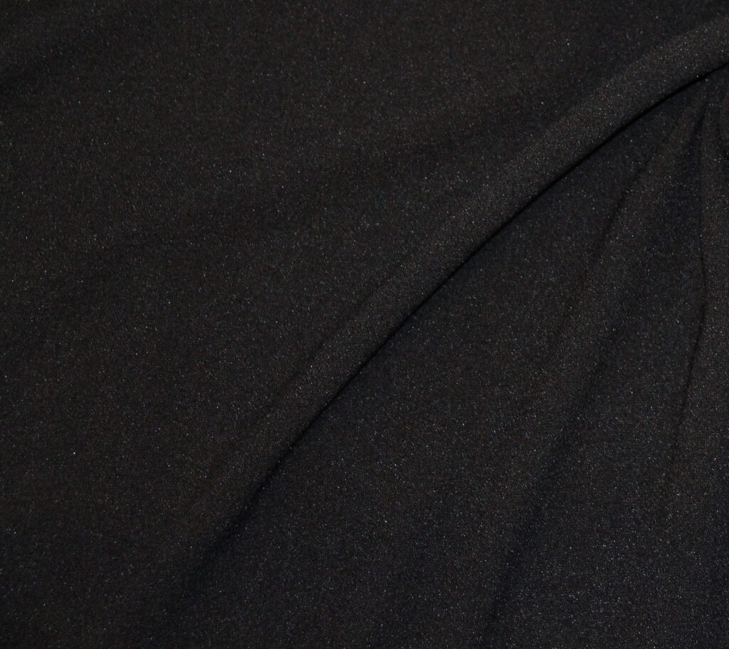 Thick Black Polyester Fabric | Wildbird Fabric