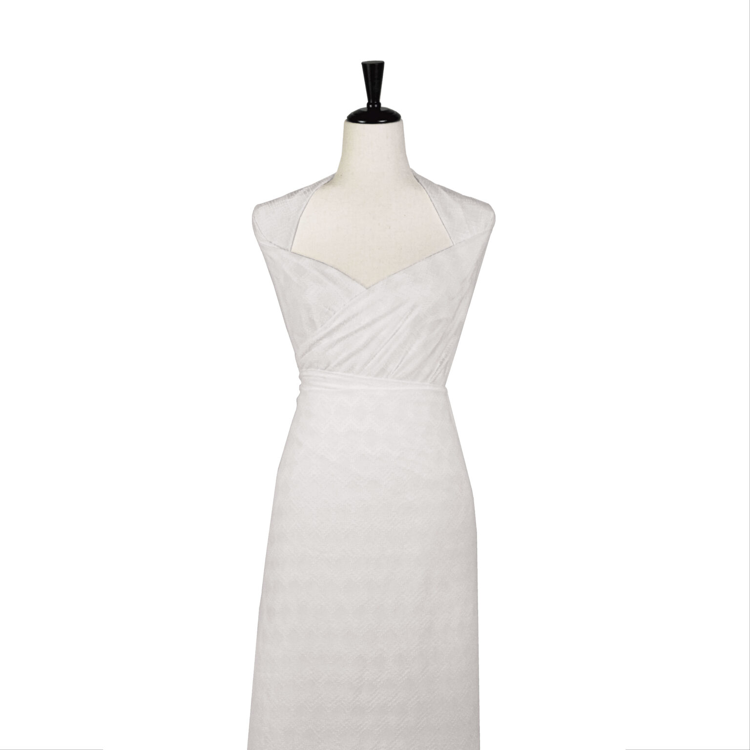 Zig-Zag Texture – White | Wildbird Fabric