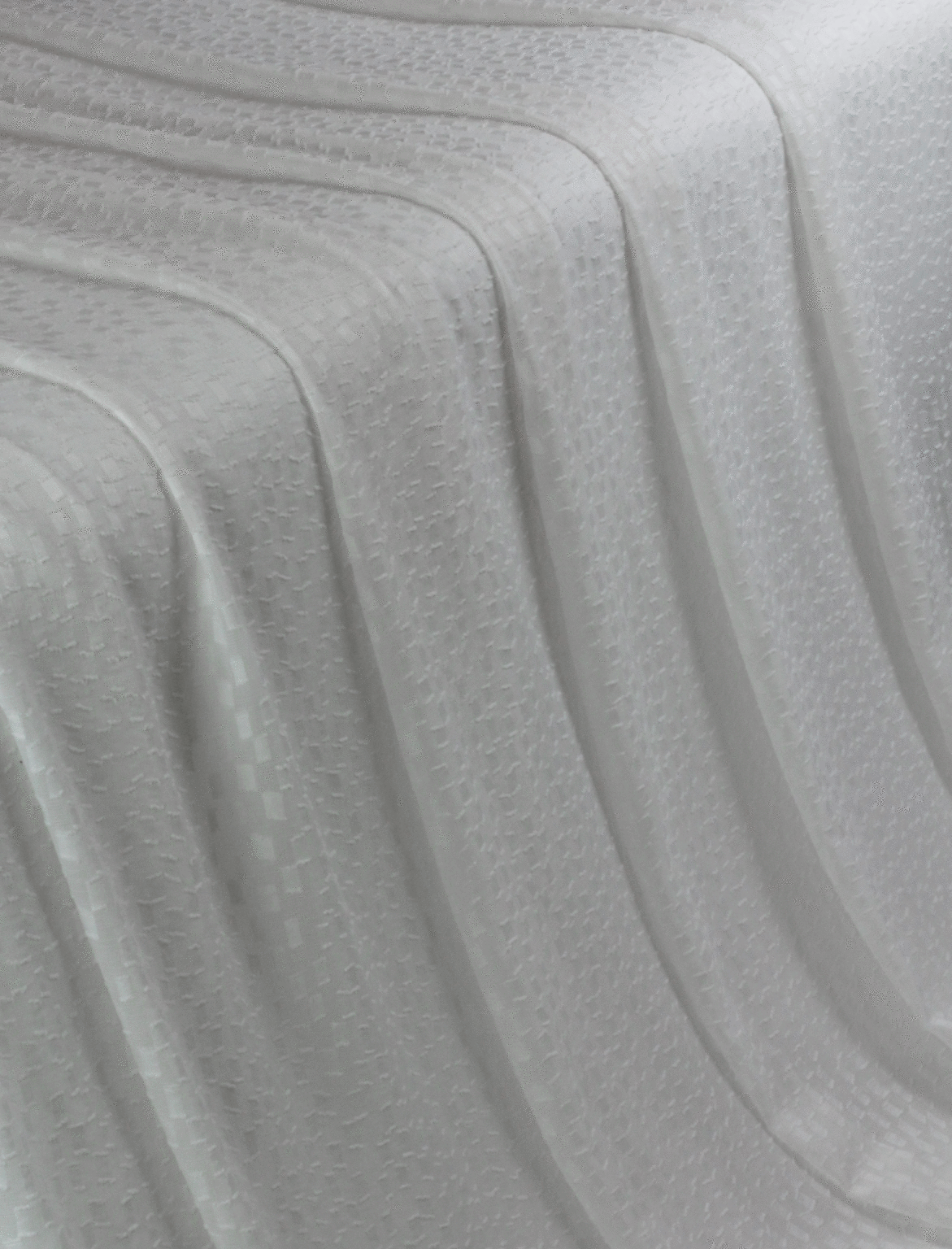 Mini Textured Patchwork Style Rectangles – White | wildbirdfabric