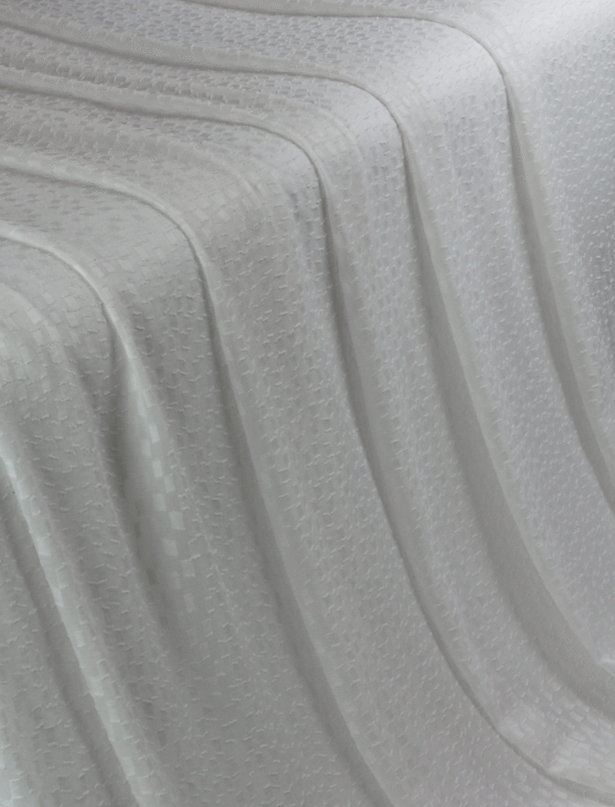 Mini Textured Patchwork Style Rectangles – White | wildbirdfabric