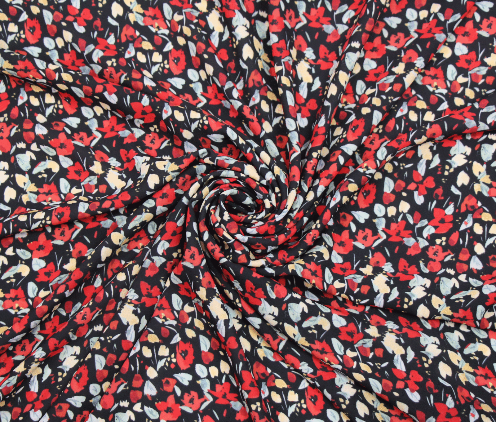 Meadow – Red | wildbirdfabric