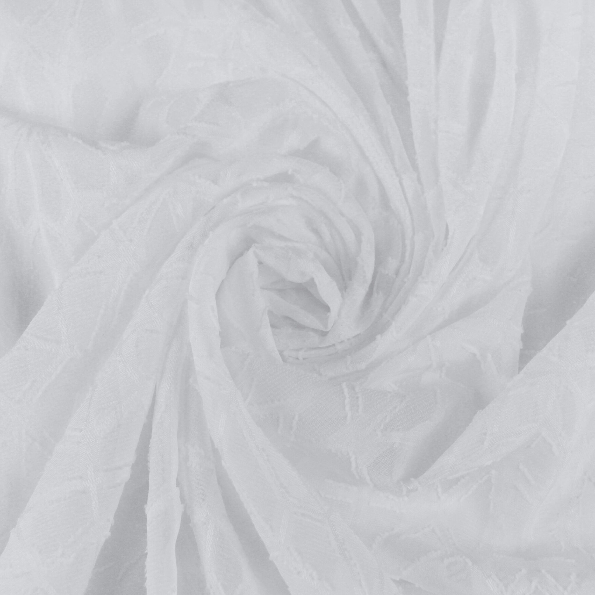 Zig-Zag Texture – White | Wildbird Fabric