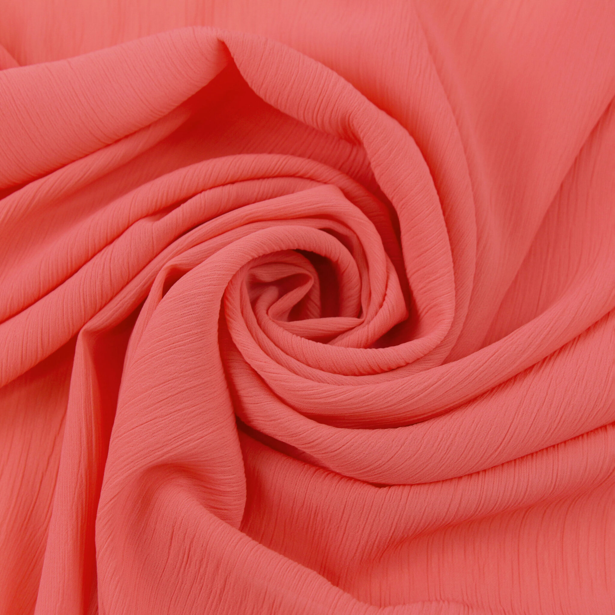 Coral Men’s Crepe Fabric | Wildbird Fabric