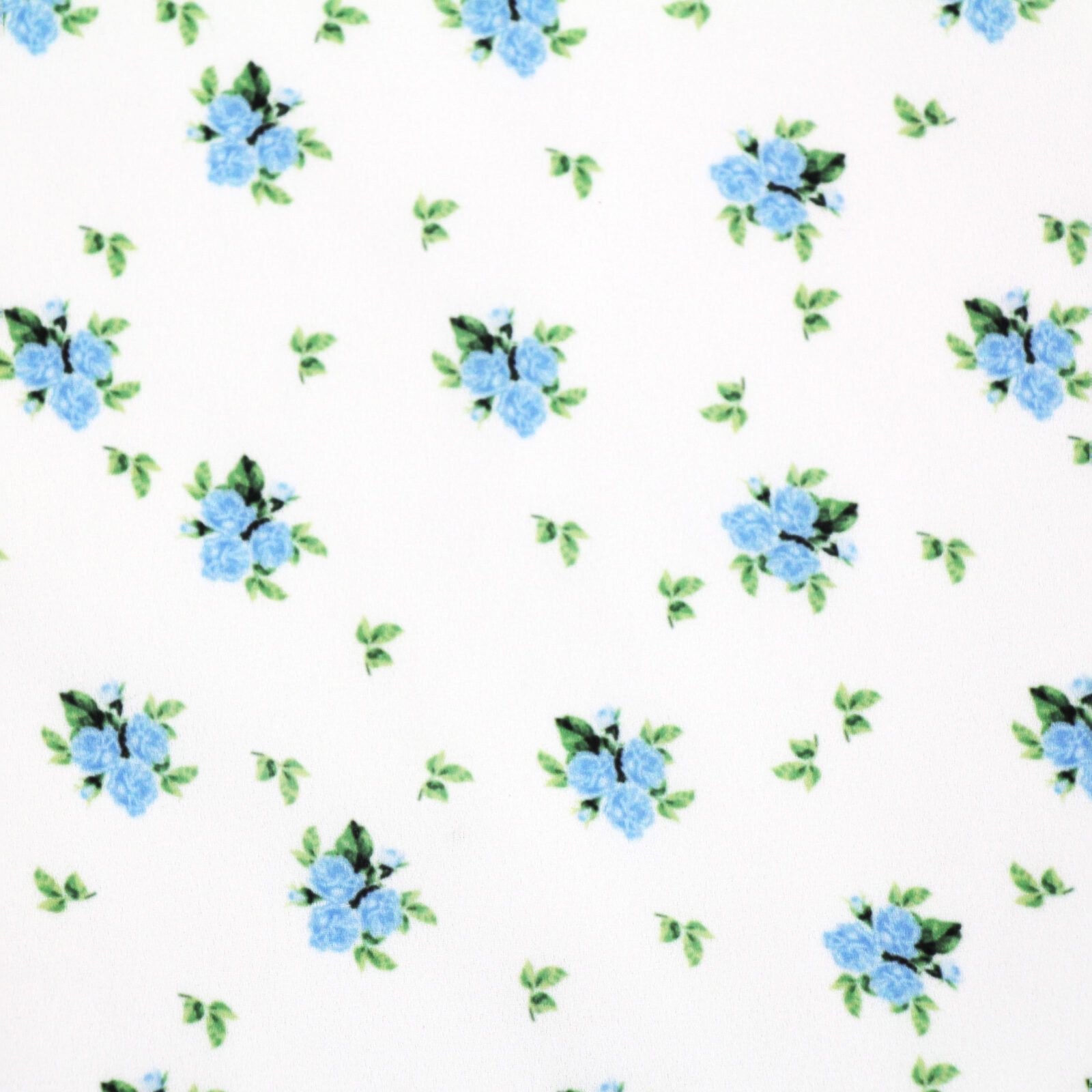 Rose Ditzy – Light Blue | Wildbird Fabric
