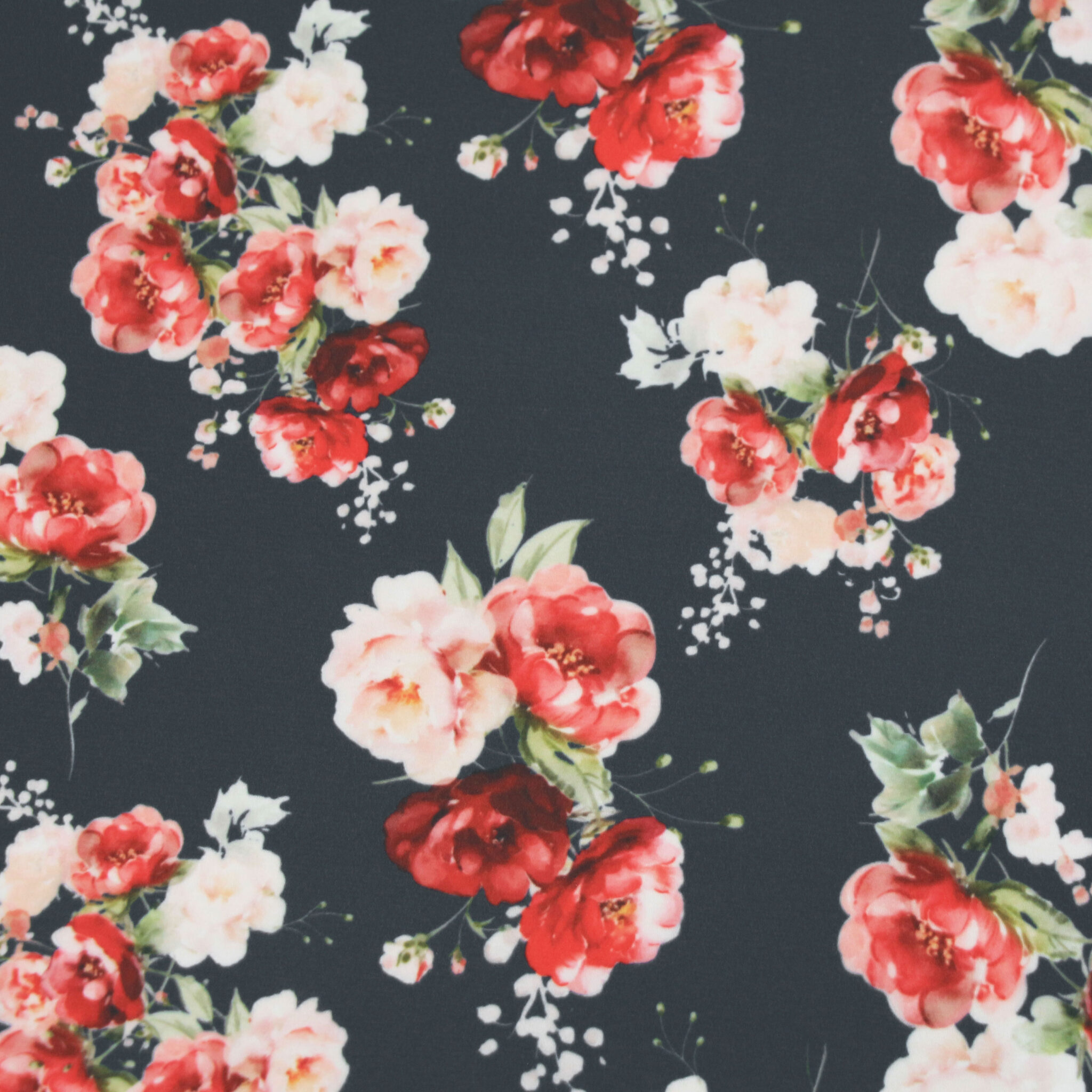 Mini Cherry Rosettes | Wildbird Fabric