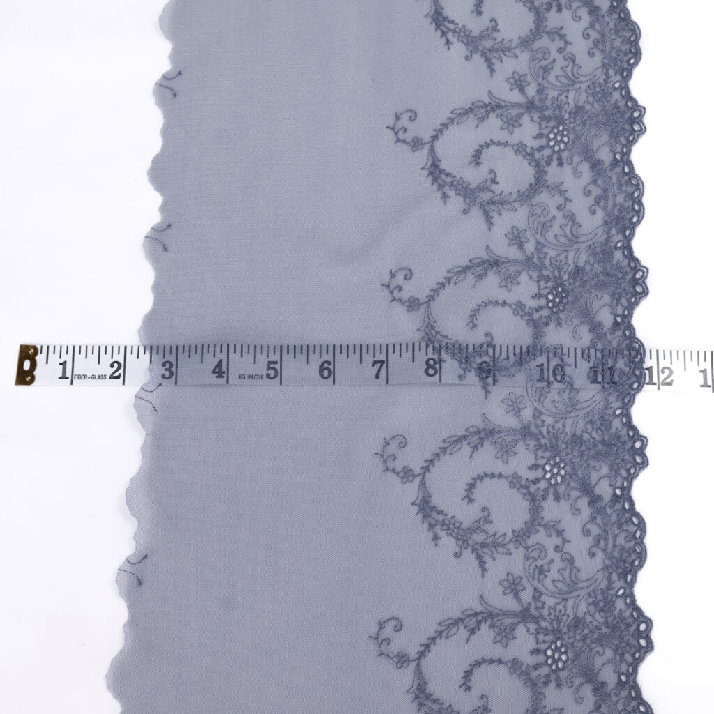 Naval Tulle Lace | Wildbird Fabric