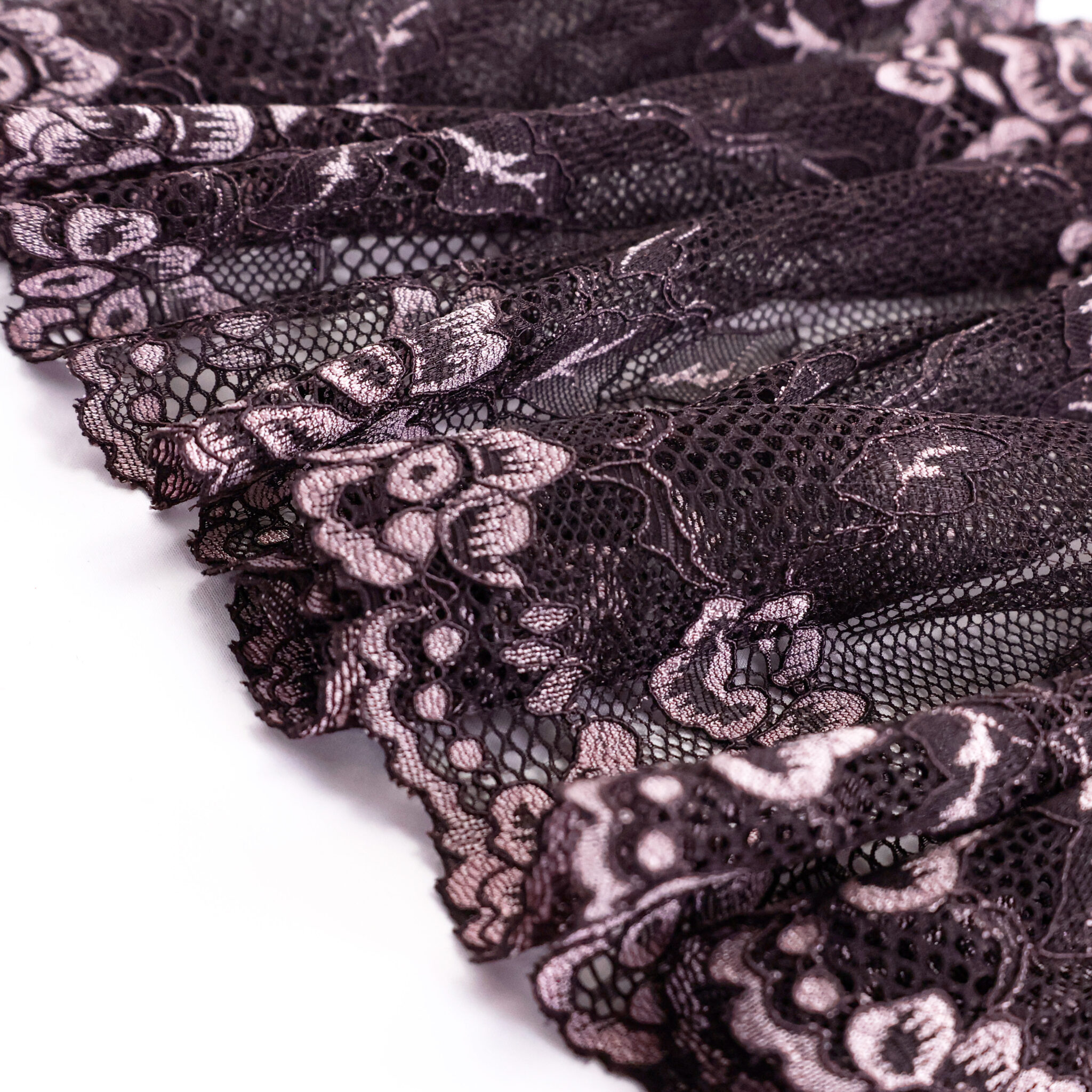 Deep Plum Lace | Wildbird Fabric