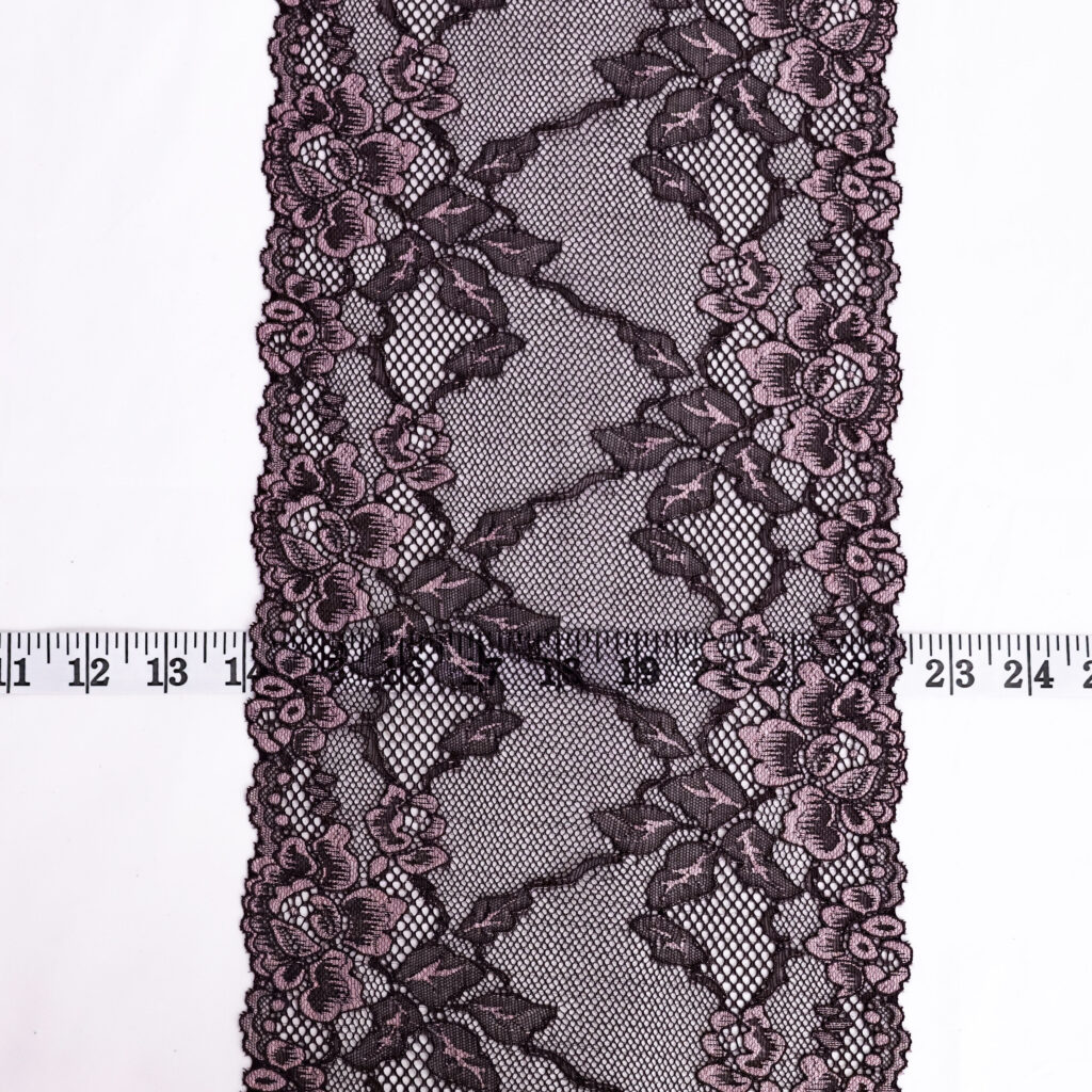 Deep Plum Lace | Wildbird Fabric