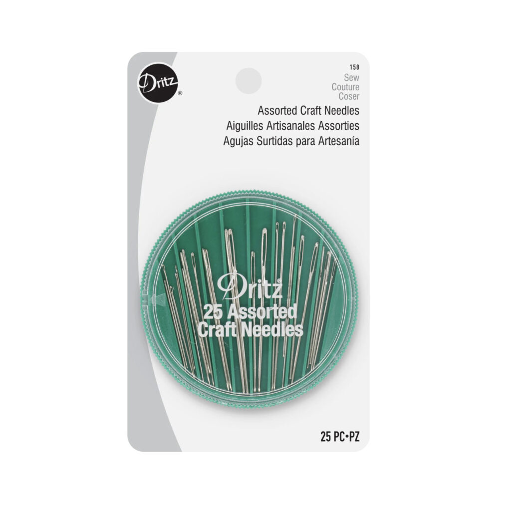 Dritz Assorted Craft Needles 25pc | Wildbird Fabric