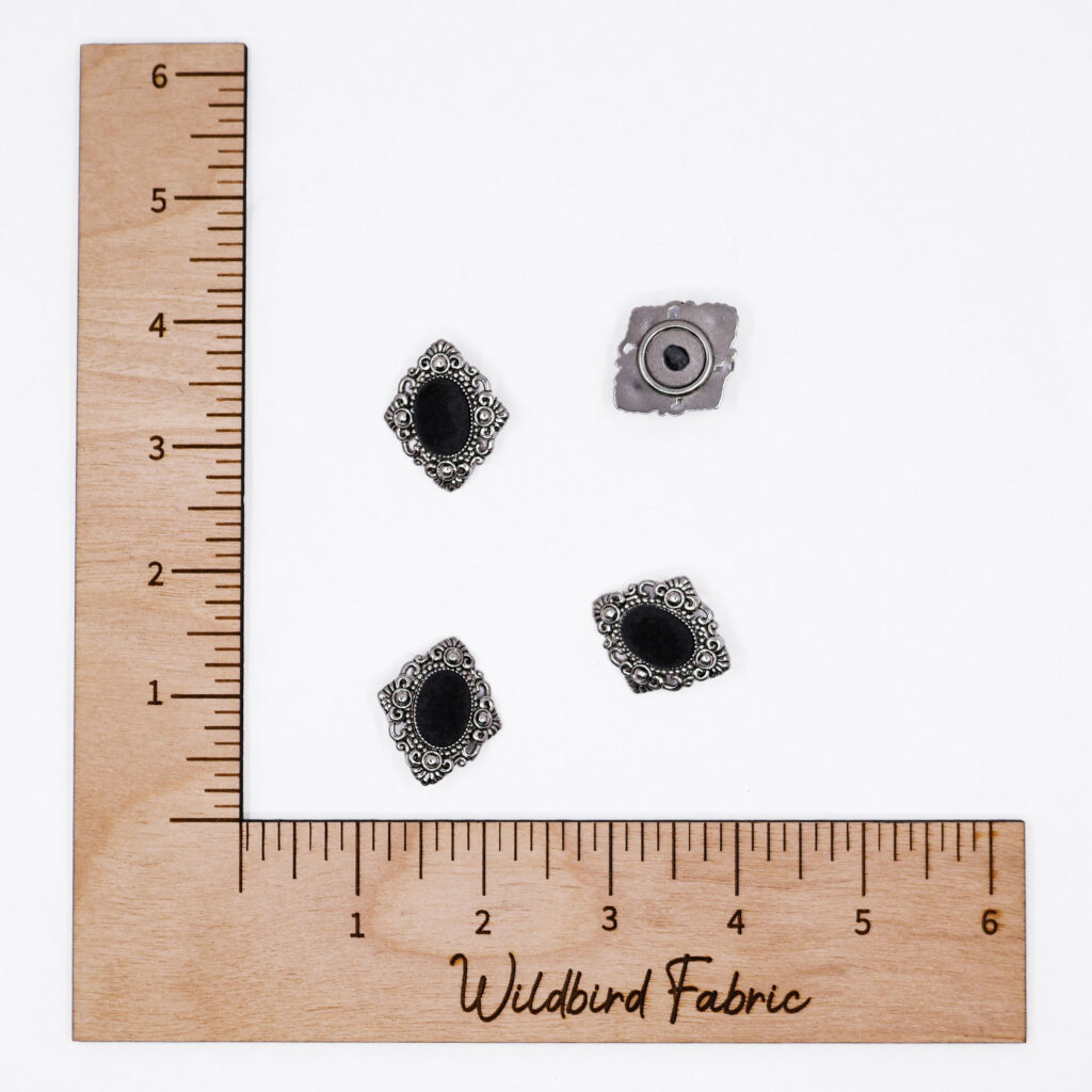 Vintage Velvet Buttons | Wildbird Fabric